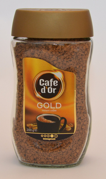 Cafe d'or Gold instant coffee 200 g | HOT BEVERAGES \ COFFEE \ Cafe d ...