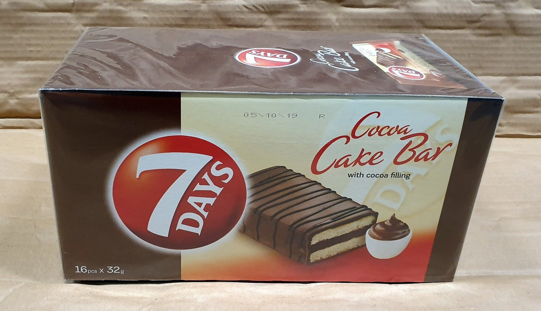 7 DAYS Cocoa Cake Bar with cocoa filling 32g | CONFECTIONERY \ 7 Days ...