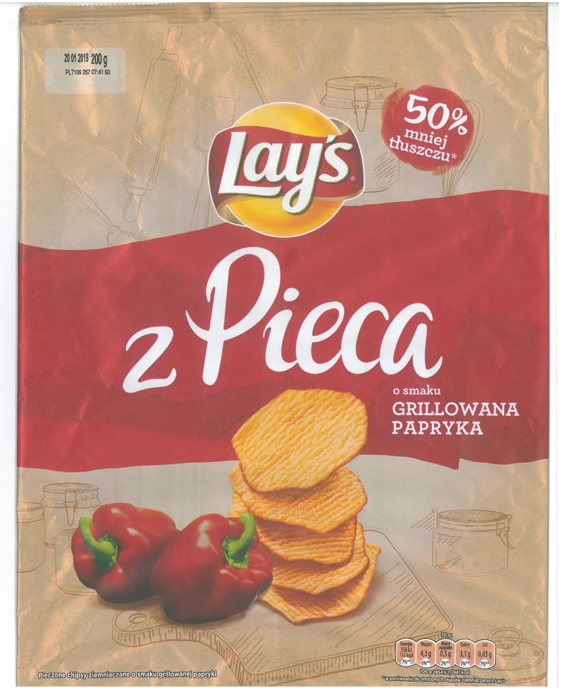 Chips Lay's Pepper 200 g | GROCERY \ Crisps and Snacks \ Lay's OFFER ...