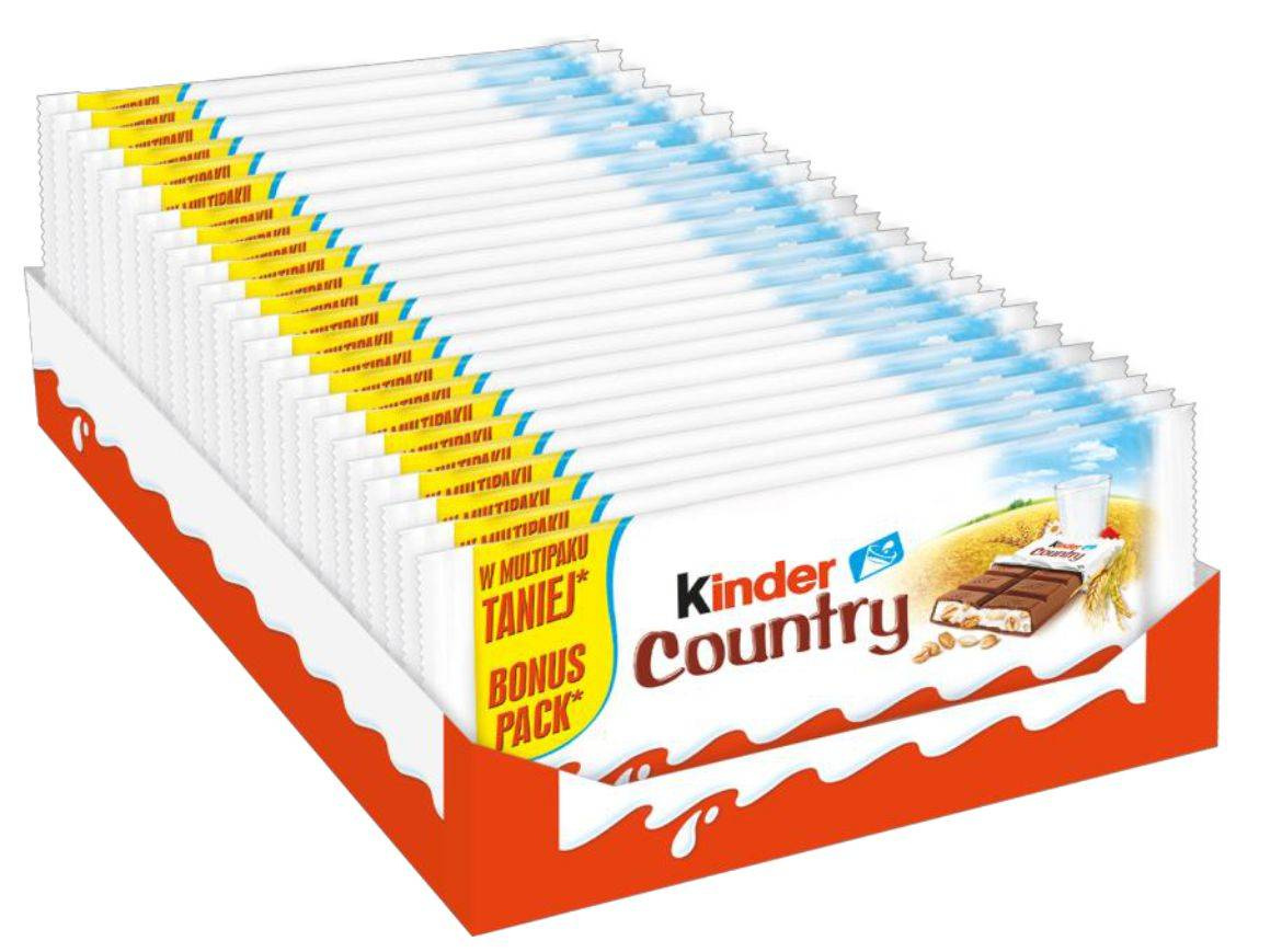 Kinder Country 94 g (4 x 23,5g) | CONFECTIONERY \ Kinder OFFER \ BRANDS ...
