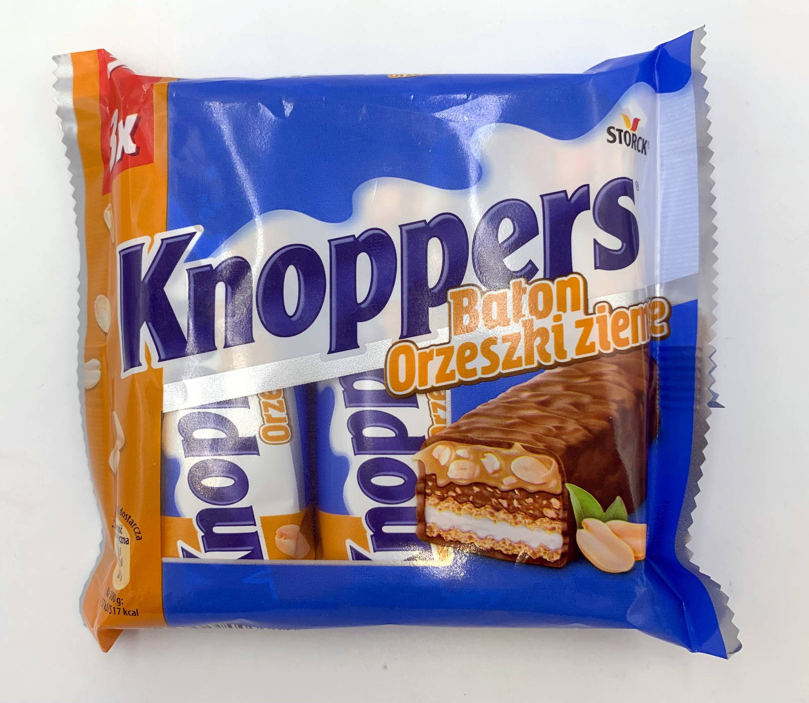 Knoppers 120g (3 x 40 g) Peanuts | CONFECTIONERY \ Storck OFFER ...