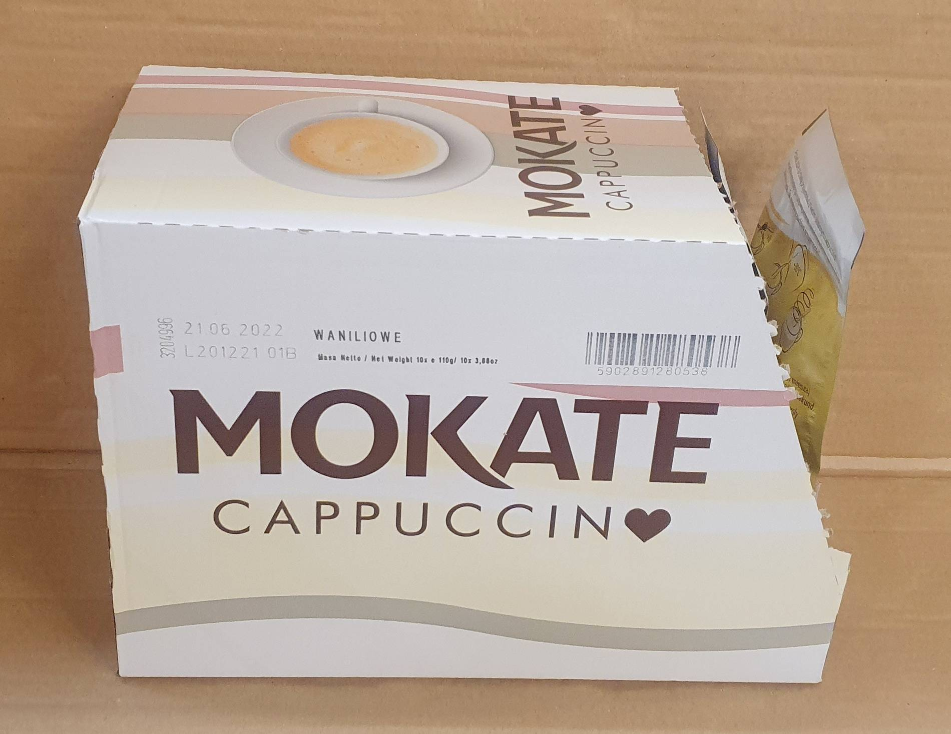 Mokate Cappuccino Vanilla 110g | HOT BEVERAGES \ COFFEE \ Mokate OFFER \ BRANDS \ Mokate OFFER ...