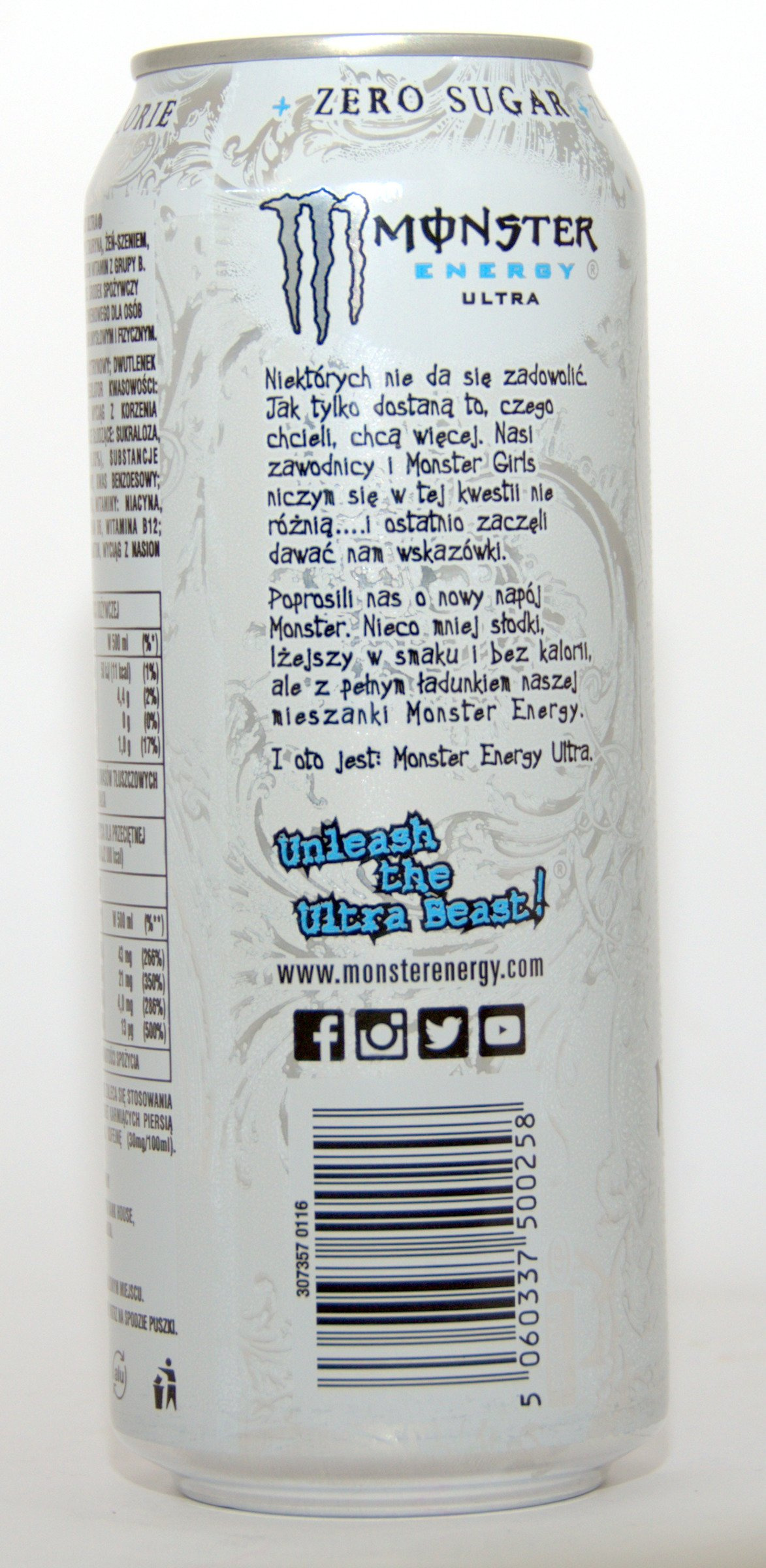 Monster Energy Ultra CAN 500 ml | ENERGETIC DRINKS \ Monster OFFER ...