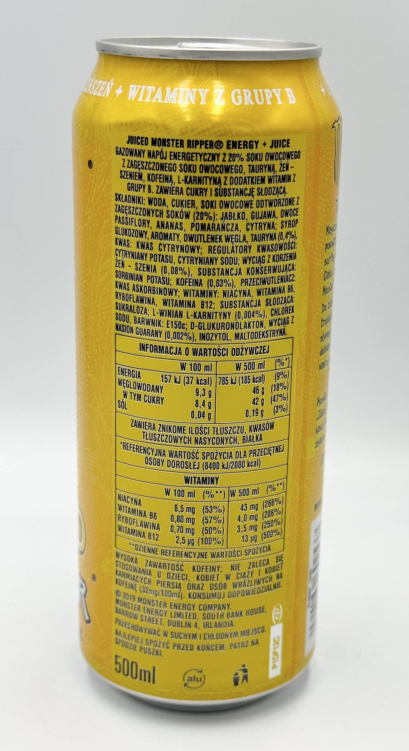 Monster Ripper CAN 500 ml | ENERGETIC DRINKS \ Monster OFFER \ BRANDS ...