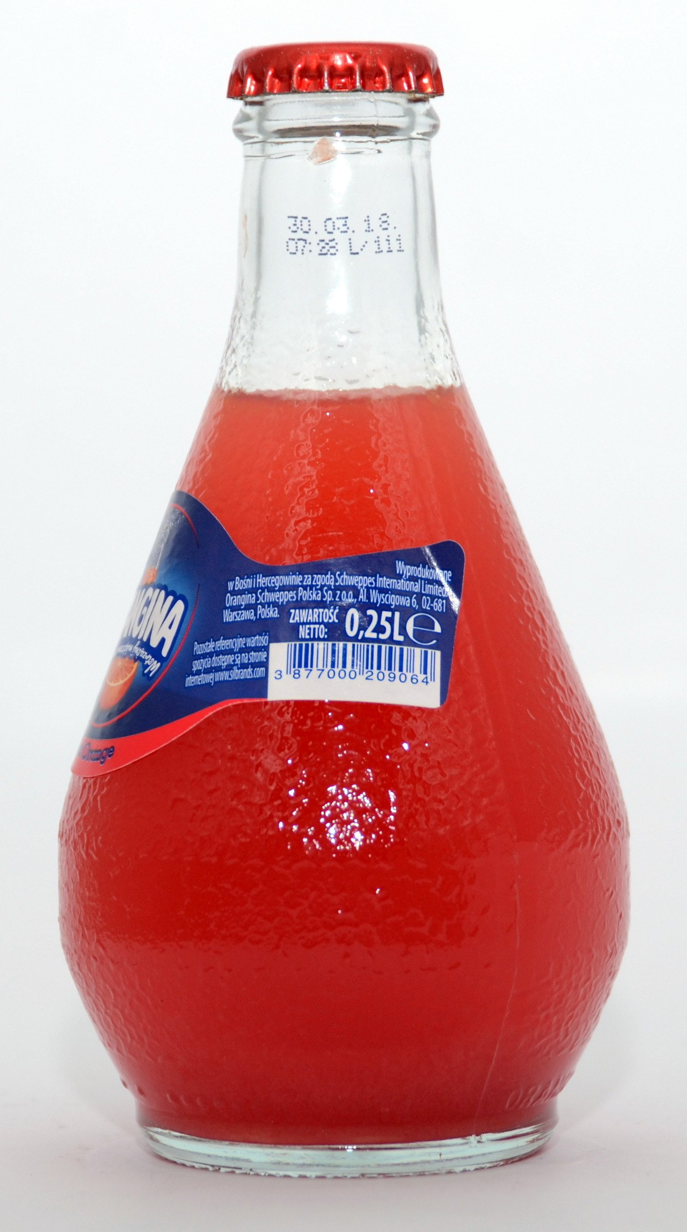 Orangina Rouge Red Orange Can 250 ml | BEVERAGES \ Orangina OFFER ...