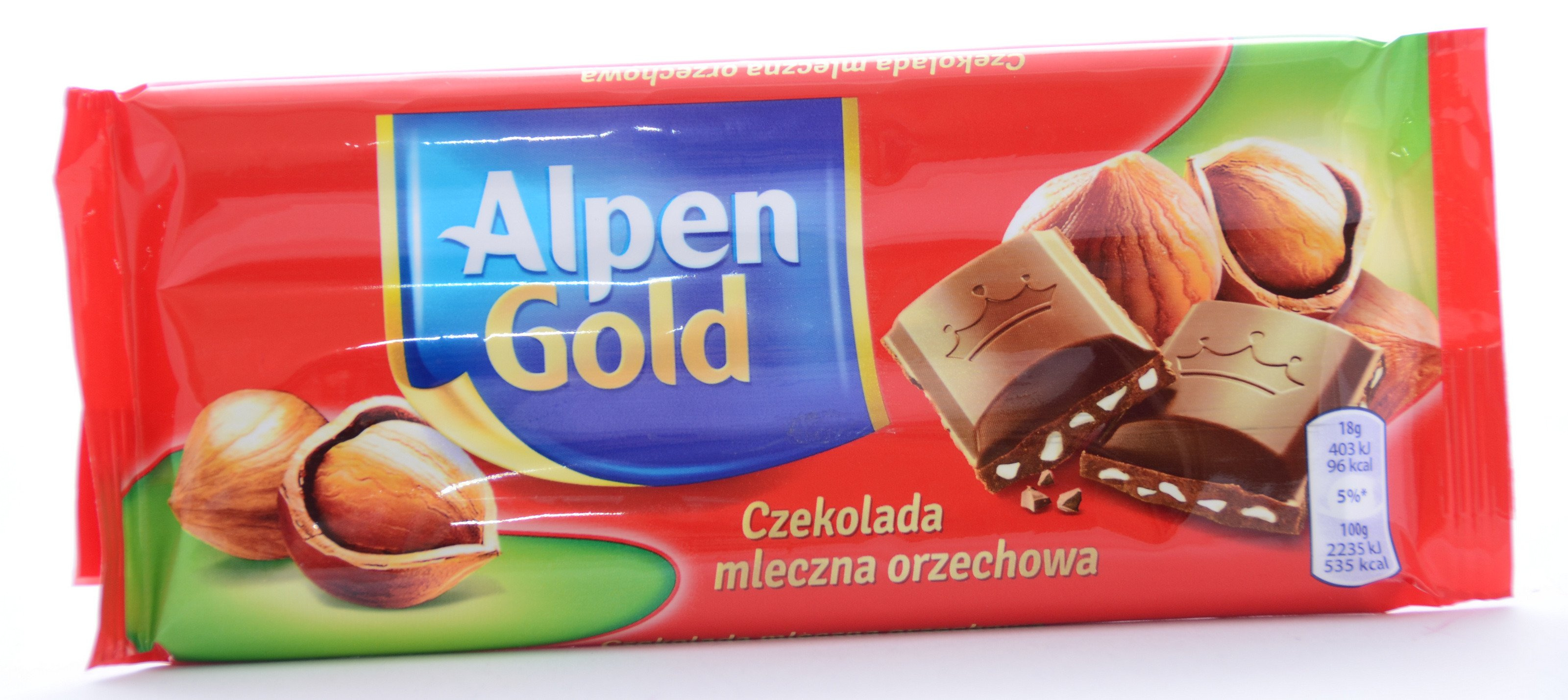 Alpen Gold Czekolada mleczna orzechowa 90 g | SŁODYCZE \ Alpen Gold OFERTA \ MARKI \ Alpen Gold ...