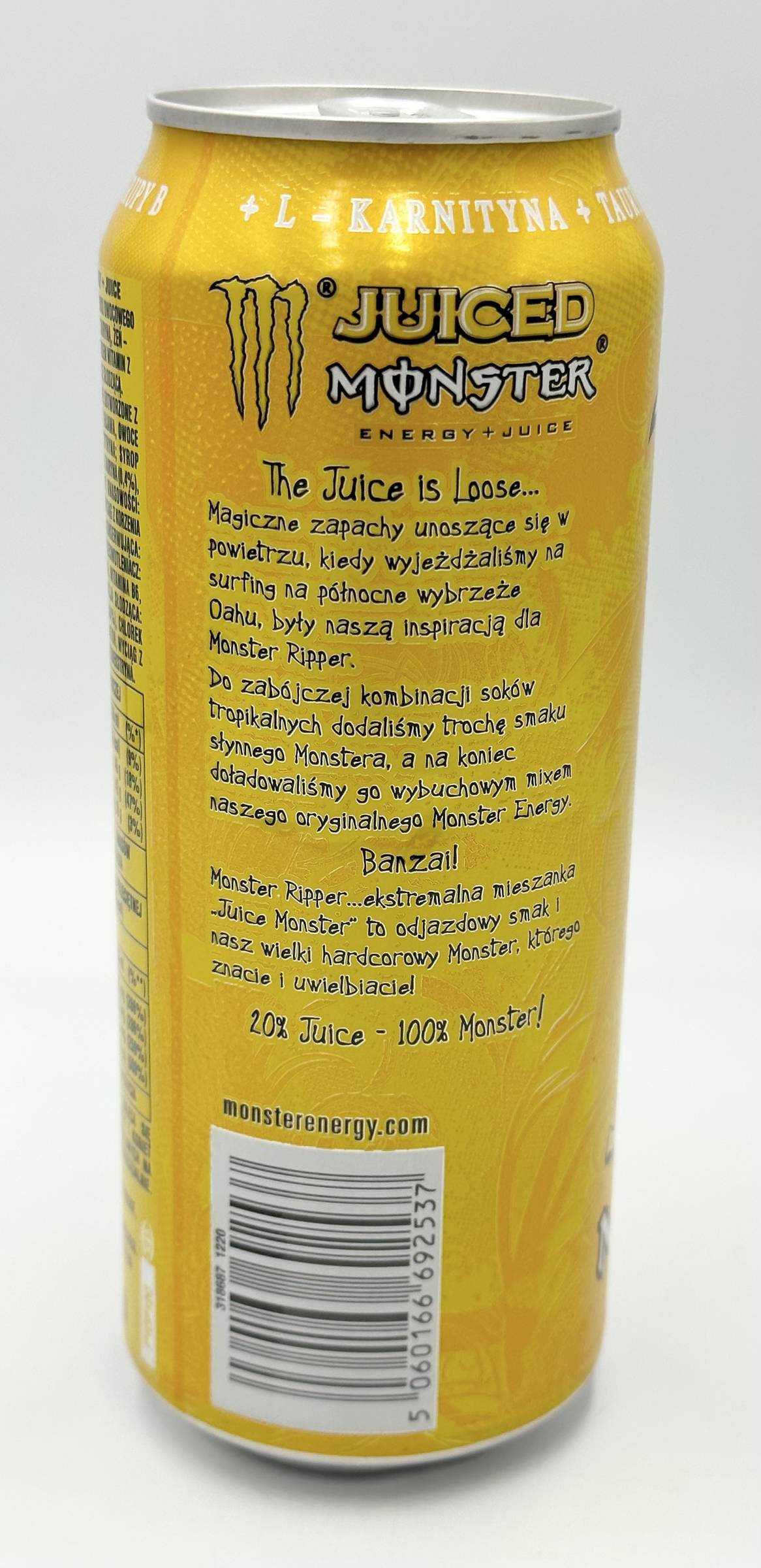 Monster Ripper CAN 500 ml | NAPOJE ENERGETYCZNE \ Monster OFERTA ...