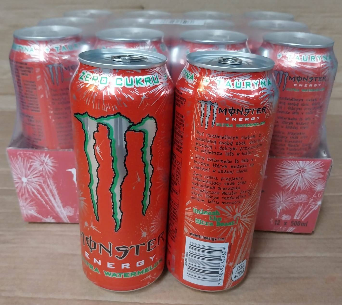 Monster Ultra Watermelon 500 ml | NAPOJE ENERGETYCZNE \ Monster OFERTA ...